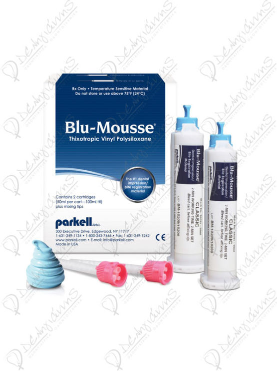 Blu-Mousse Classic Υλικό Καταγραφής Δήξης – Deligiannis Dental